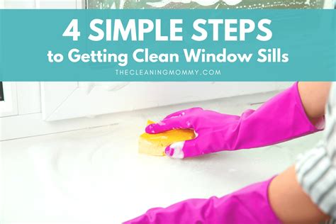 How To Clean Window Sills In Simple Steps The Cleaning Mommy