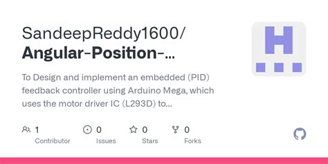 GitHub SandeepReddy Angular Position Control Of DC Motor To Design And Implement An