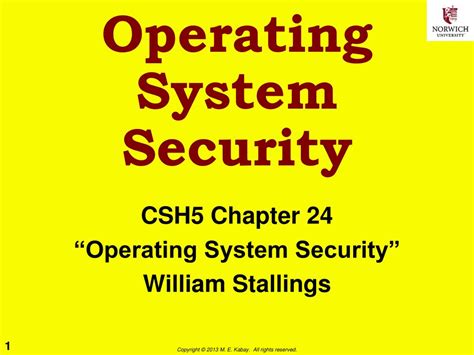 Ppt Operating System Security Powerpoint Presentation Free Download