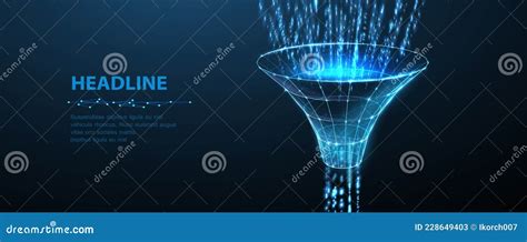 Funnel Customer Conversion Process Data Filter Sale Strategy Client Flow Web Marketing