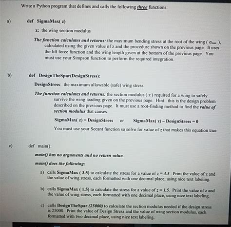 Solved Points One Important Part Of The Airplane Chegg