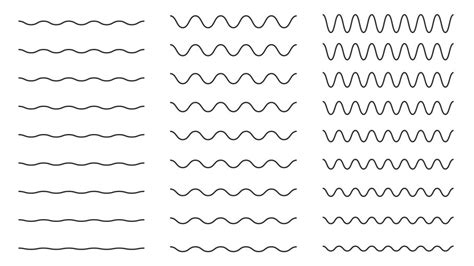 Wave Lines Vector Images Over