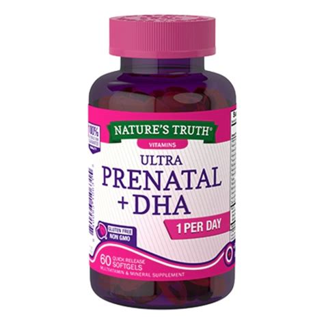 ULTRA PRENATAL PLUS DHA 60 CAPSULAS