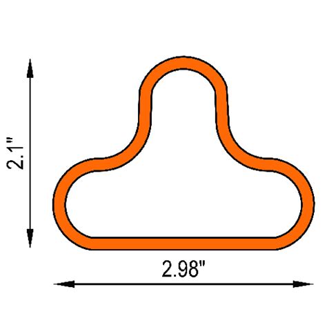 Cloverleaf Delineator Post 36 Orange Hip Reflective Universal Group