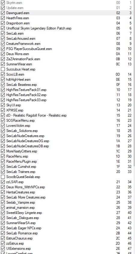 Cannot Start Dialogue With Creatures Technical Support SexLab Framework LoversLab