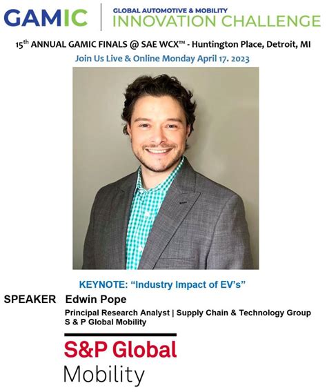 David B Stout On Linkedin Global Automotive And Mobility Innovation Challenge