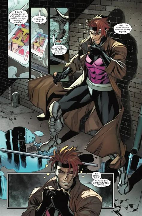 Rogue And Gambit 1 Preview Not Off To A Great Start