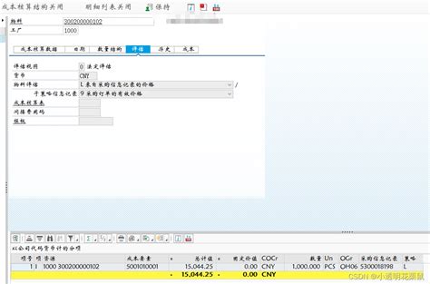Ck11n 成本核算变式取采购信息记录价格，子取价策略详解 Csdn博客