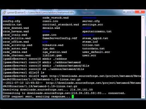 Installing Metamod YouTube