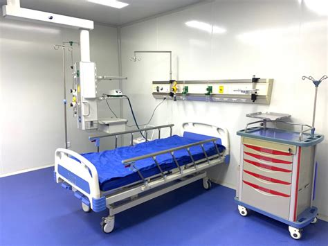 Customized Hospital Bed Head Unit With Accessories