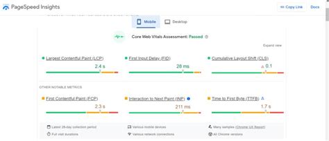 Muhammad Hassan Raza On Linkedin Passing Webvitals Gives More