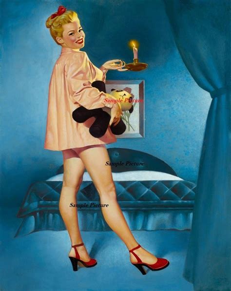 Vintage Pin Up Girls 1950s