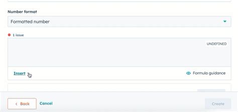 create calculation properties