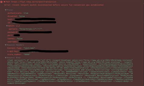 Could Not Get A Response Error Client Network Socket Disconnected