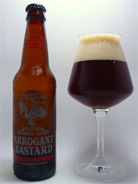 Stone Bourbon Barrel Aged Arrogant Bastard Ale