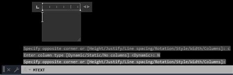 Autocad Mtext Command