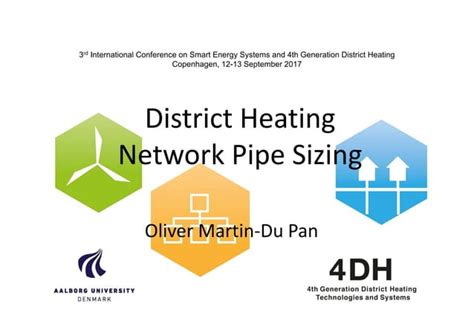 District Heating Network Pipe Sizing Concept Ppt