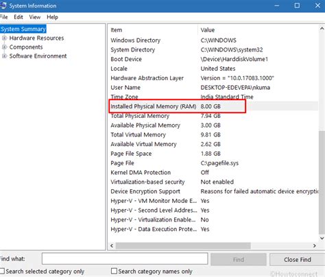How To Check Ram Type In Windows 7 Store