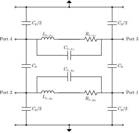 Double Layer Pcb Coupler Equivalent Circuit Download Scientific Diagram