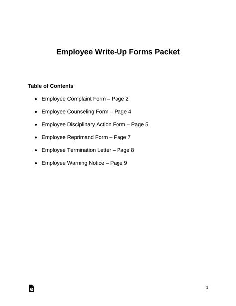 Employee Forms 14 Eforms