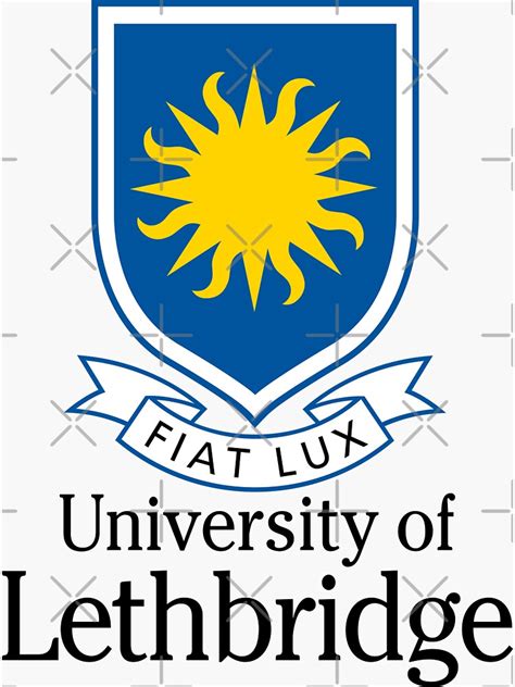University Of Lethbridge Logo Text Sticker For Sale By Mariocules