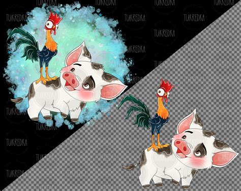 Hei Hei Pua Clip Art Sublimation Moana Png Clipart Vaiana Clipart