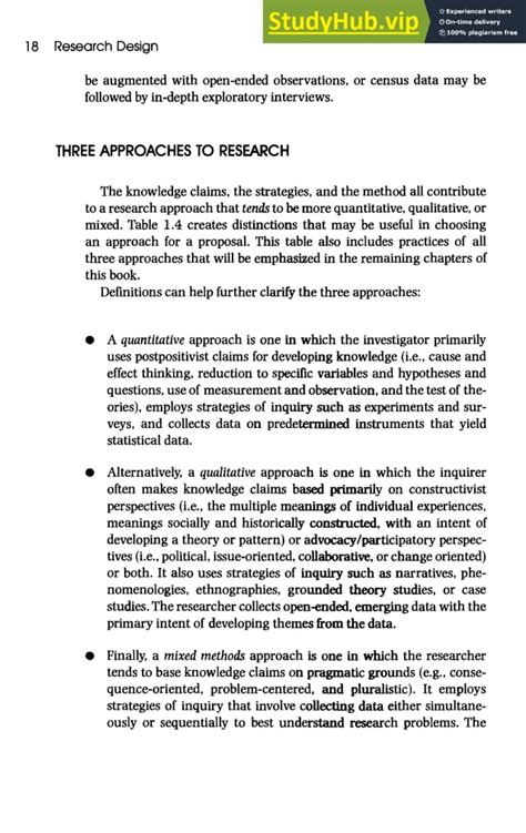 2003 Creswell A Framework For Design Pdf