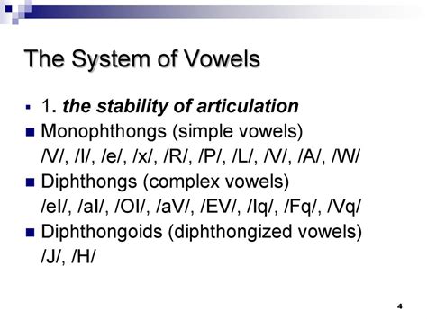 Classification Of English Speech Sounds Online Presentation