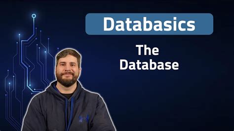 Databasics What Is A Database Youtube