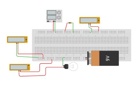 Circuit Design Laboratorio 1 Tinkercad