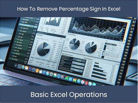 Excel Tutorial How To Remove Percentage Sign In Excel