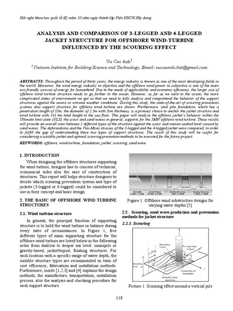 Analysis And Comparison Of 3 Legged And 4 Legged Jacket Structures For Offshore Wind Turbine