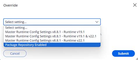 Managing Runtime Configuration Pega Academy