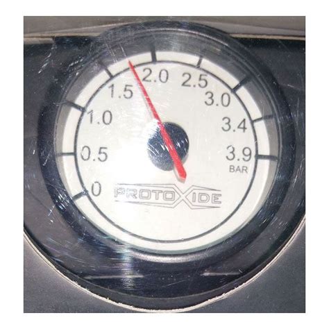 Turbo Pressure Gauge Round 60mm By Up To 3 9 Bar