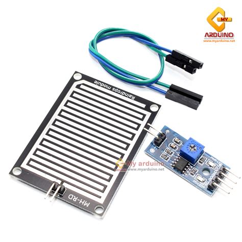 เซ็นเซอร์น้ำฝน ความชื้น วัดระดับน้ำ Rain Sensor Module ขาย Arduino อุปกรณ์ Arduino คุณภาพดี