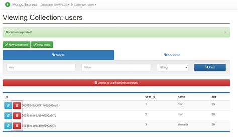 【docker × mongodb】コンテナでmongodbを作って操作してみる~mongo express~ scrawled tech