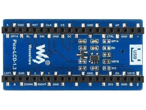 LCD Color Display Expansion Board For Raspberry Pi Pico Tech