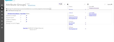 opencart dashboard sorunu programlama genel kod evreni