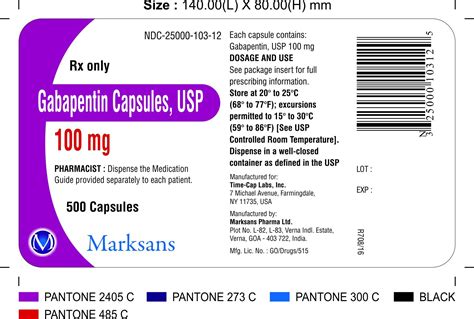 Gabapentin Ati Medication Template