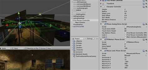 What Are Analog Sticks And Culling Distance Scripts Unity Engine