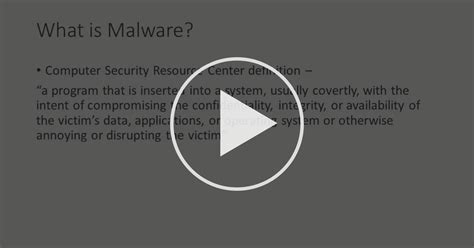 Anti Virusanti Malware Detection And Prevention Tools Coursera