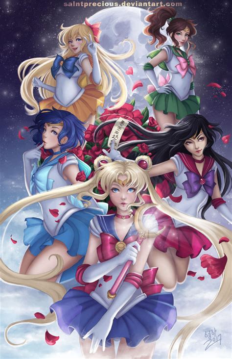 Sailor Scouts By Saintprecious On Deviantart