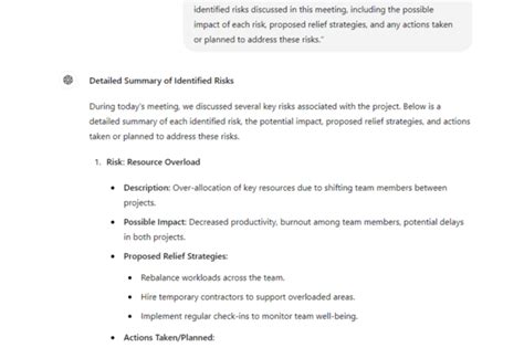 프로젝트 관리자를 위한 회의록 작성 상위 5개 프롬프트 2024년 판 Meetxcc