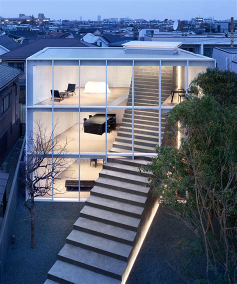 Nendos Stairway House Leads Into A Light And Plant Filled Interior In