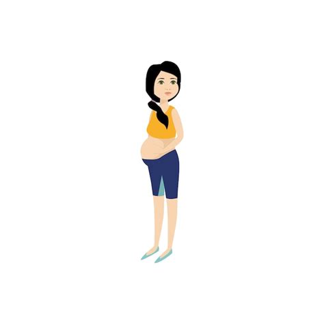 Premium Vector Vector Mothers Day Mother With Pose Girl