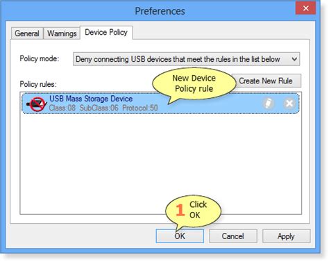 How To Add Device Policy Rule — Usb Redirector Ts Edition Server User