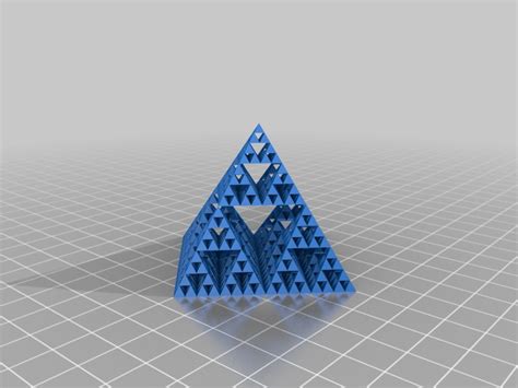 谢尔宾斯基金字塔3d打印模型 谢尔宾斯基金字塔3d打印模型stl下载 建筑3d打印模型 enjoying3d打印模型网