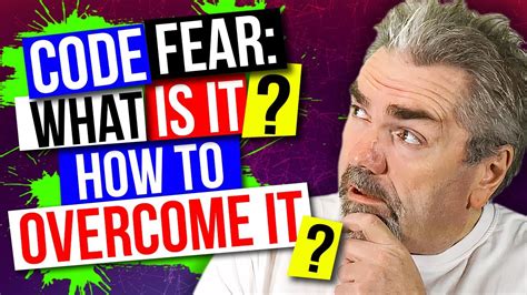 Fear Of Coding And How To Overcome It Youtube