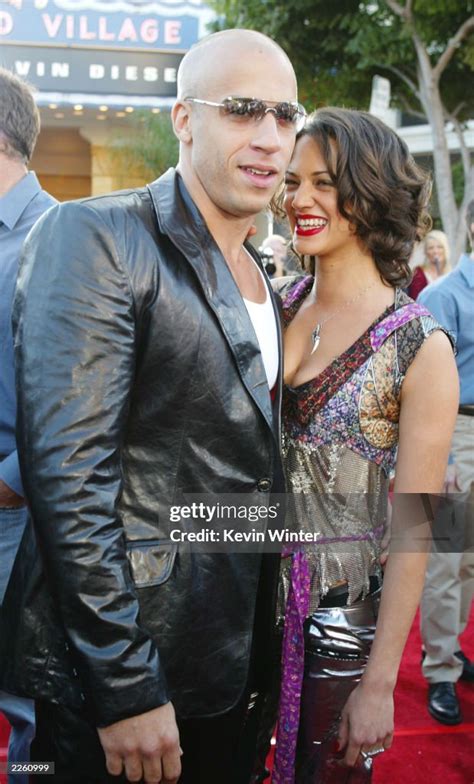 Vin Diesel And Asia Argento At The Premiere Of Xxx At The Village