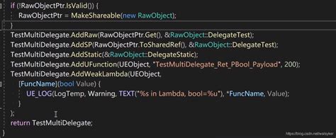 Ue4 C 多播委托(代理)uec动态和静态多播委托 Csdn博客 Ue4 C 多播委托(代理)uec动态和静态多播委托 Csdn博客